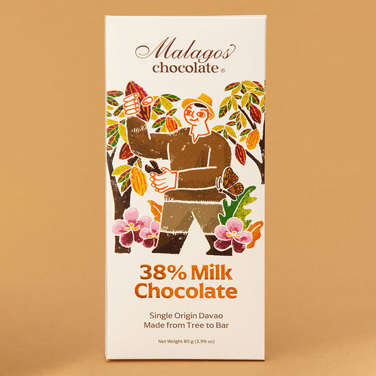 Malagos 38% Milk Chocolate Mini Bar – Malagos Chocolate